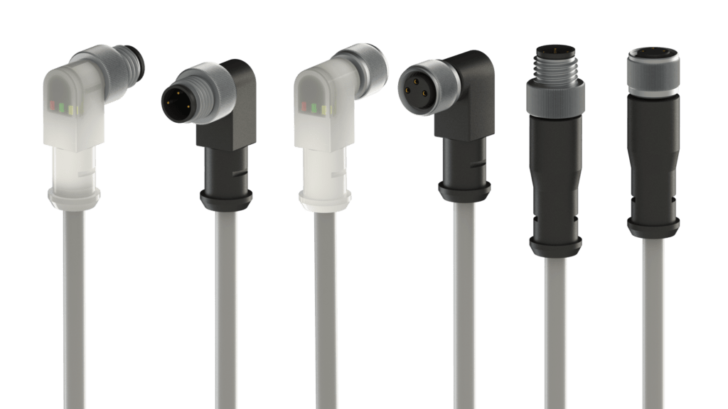 Conectores M8 e M12, derivadores: Conectividade Eficiente - Tecnotron